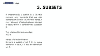 Discrete Maths Notes by Ur Engineering Friend | PDF