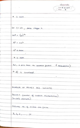 Discrete maths# Proofs and logic | PDF