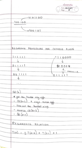 Discrete maths# Recurrence relations | PDF