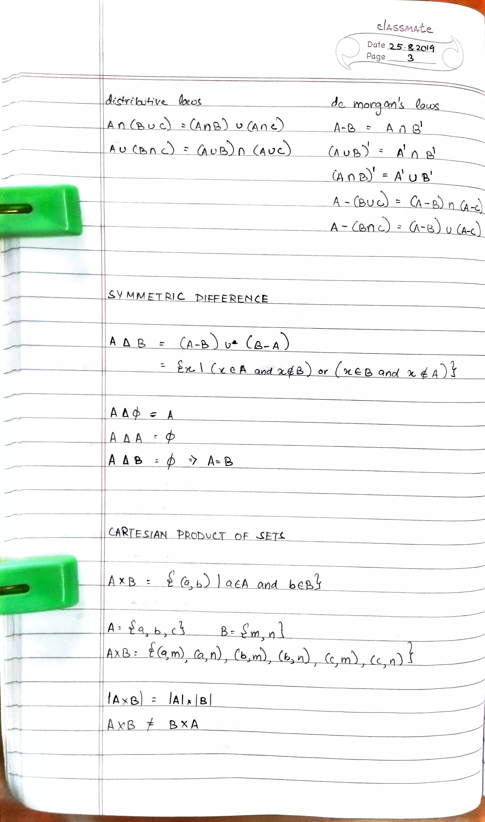 Discrete maths# Set theory | PDF