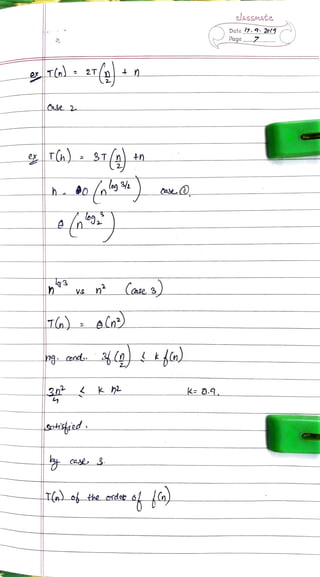 Discrete maths# Solving recurrence relations 2 | PDF
