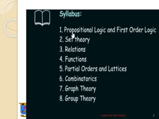 Discrete mathematics notes | PPTX