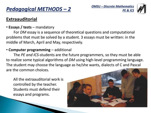 Course - Discrete Mathematics | PPTX | Computing | Technology & Computing