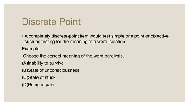Discrete point testing and integrative testing.pptx
