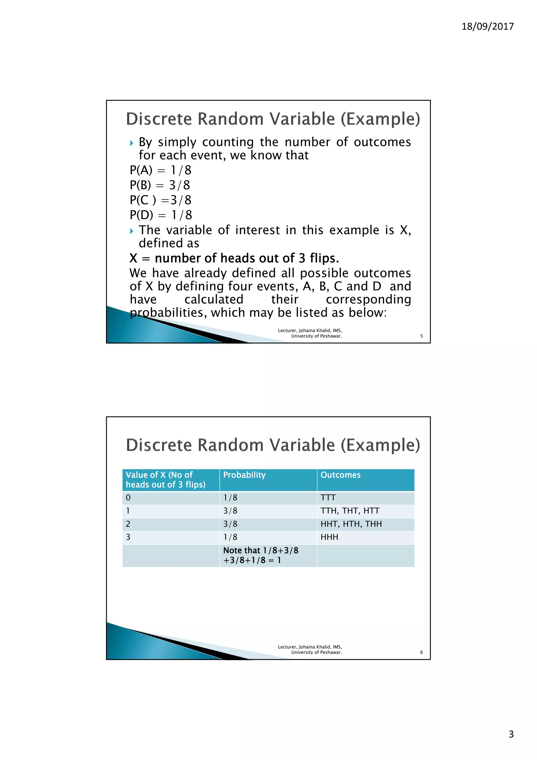 Discrete probability distribution (complete) | PDF