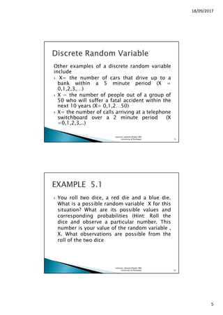 Discrete probability distribution (complete) | PDF