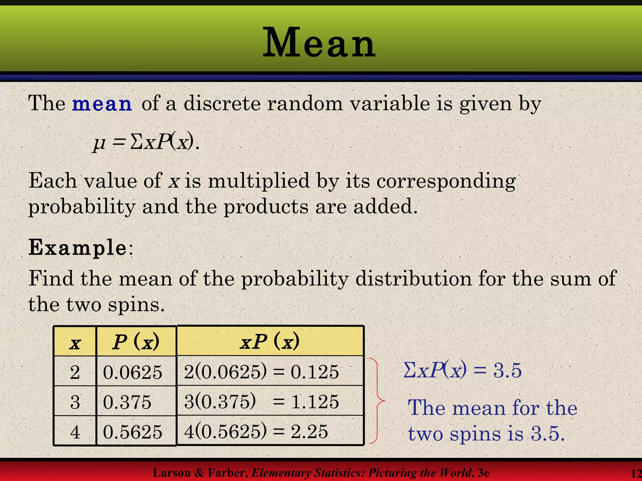 Discrete Probability Distributions | PPT
