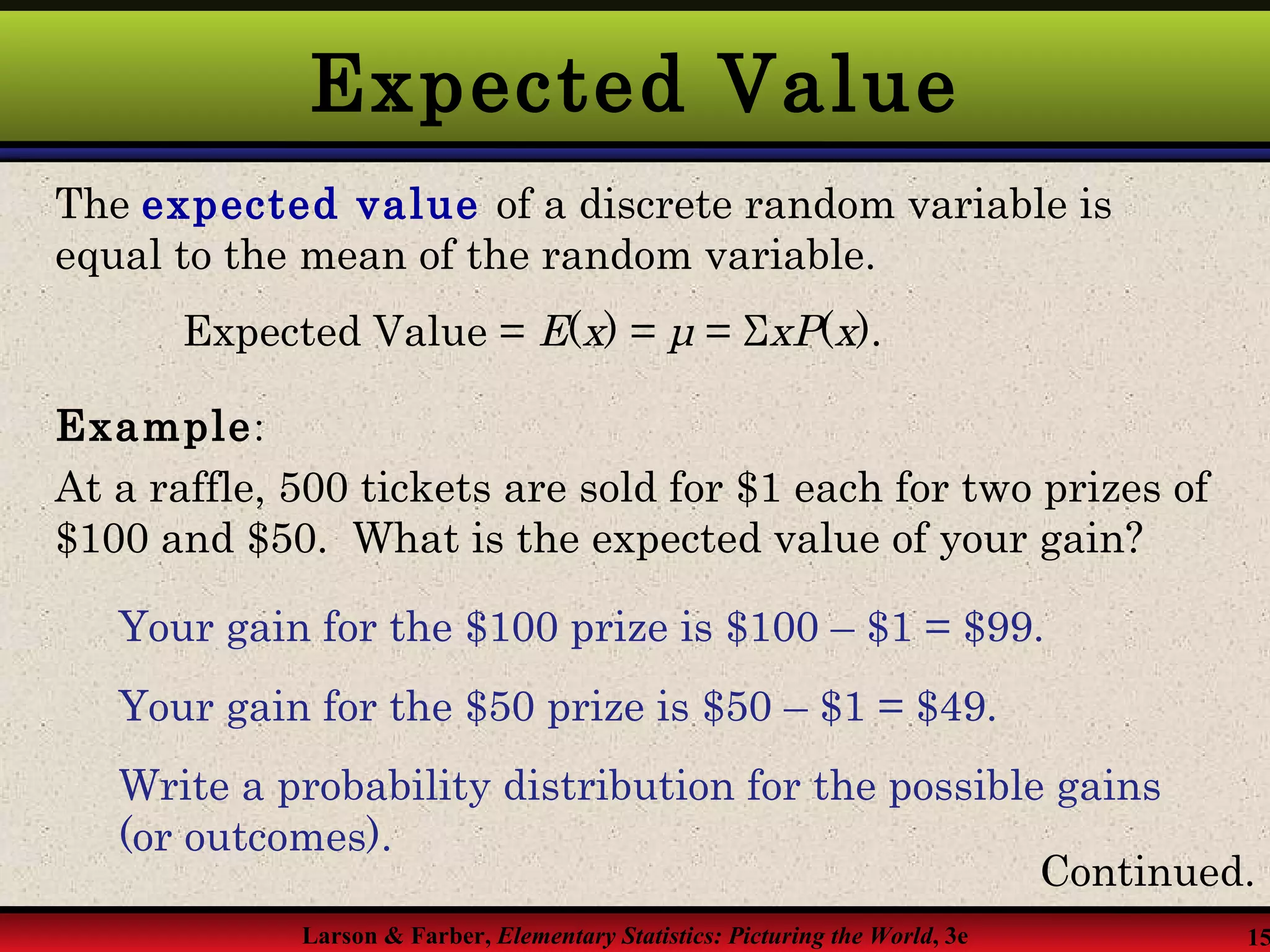 Discrete Probability Distributions | PPT