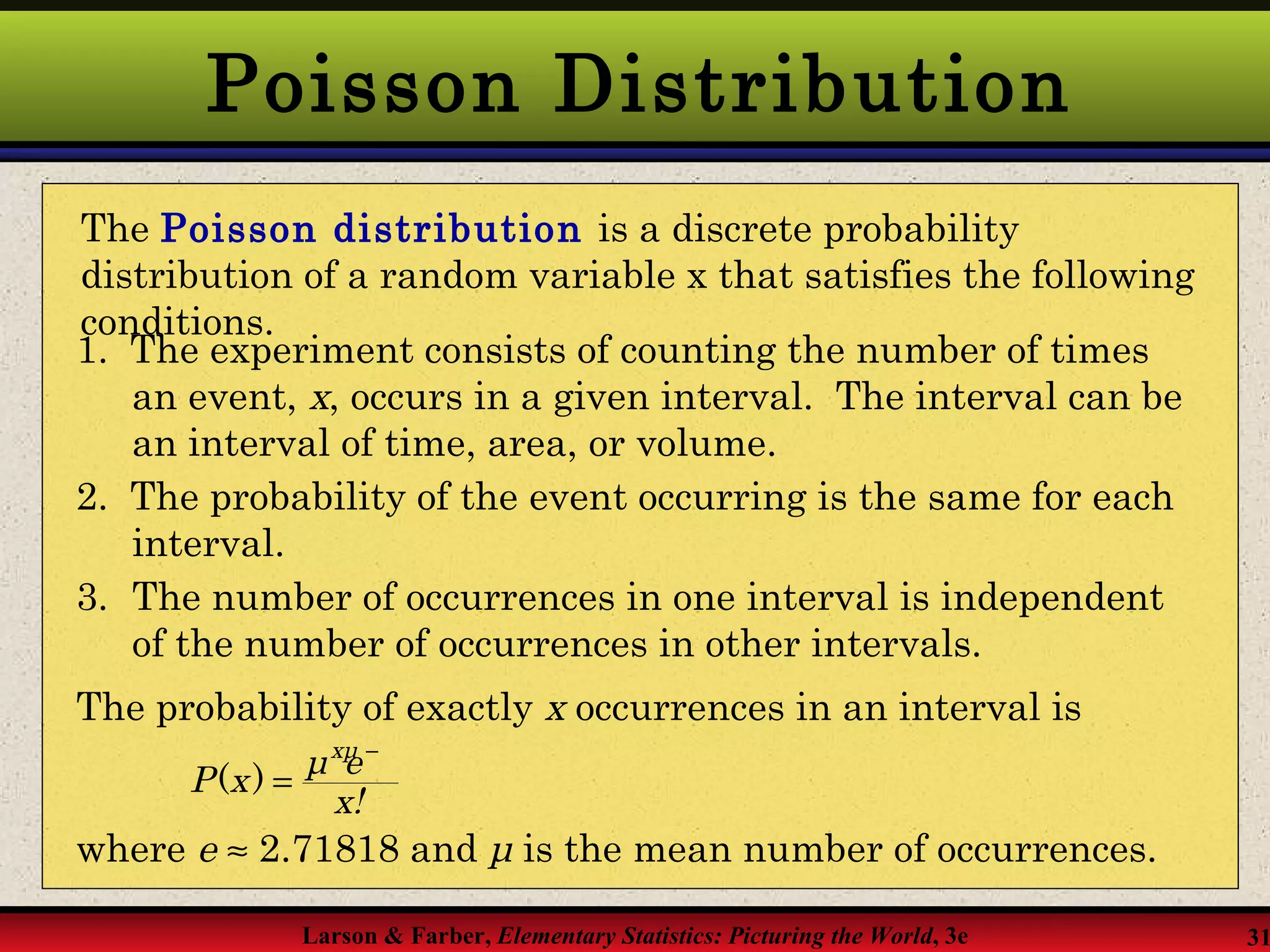Discrete Probability Distributions | PPT