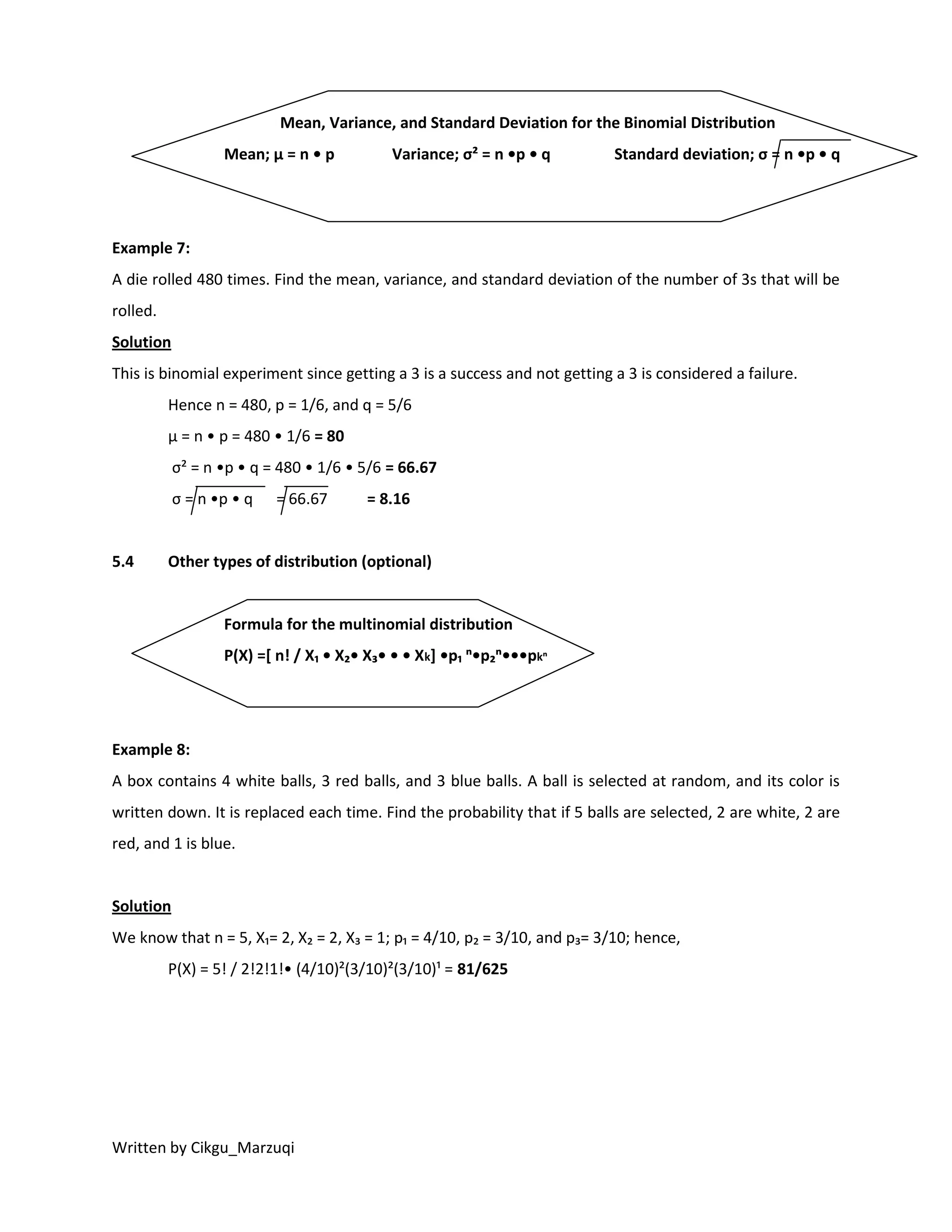 Discrete probability distributions | PDF