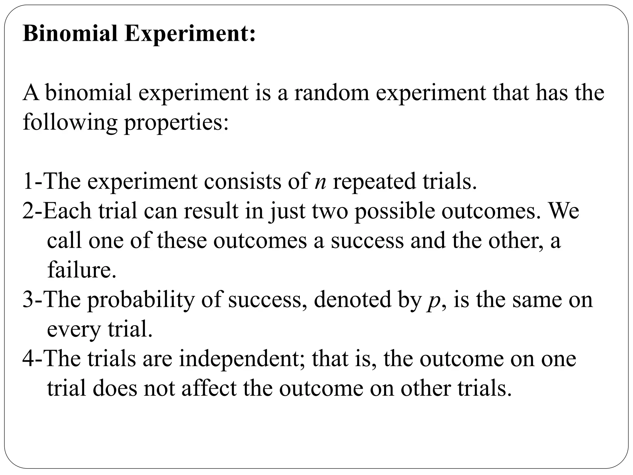 Discrete probability distributions | PPTX
