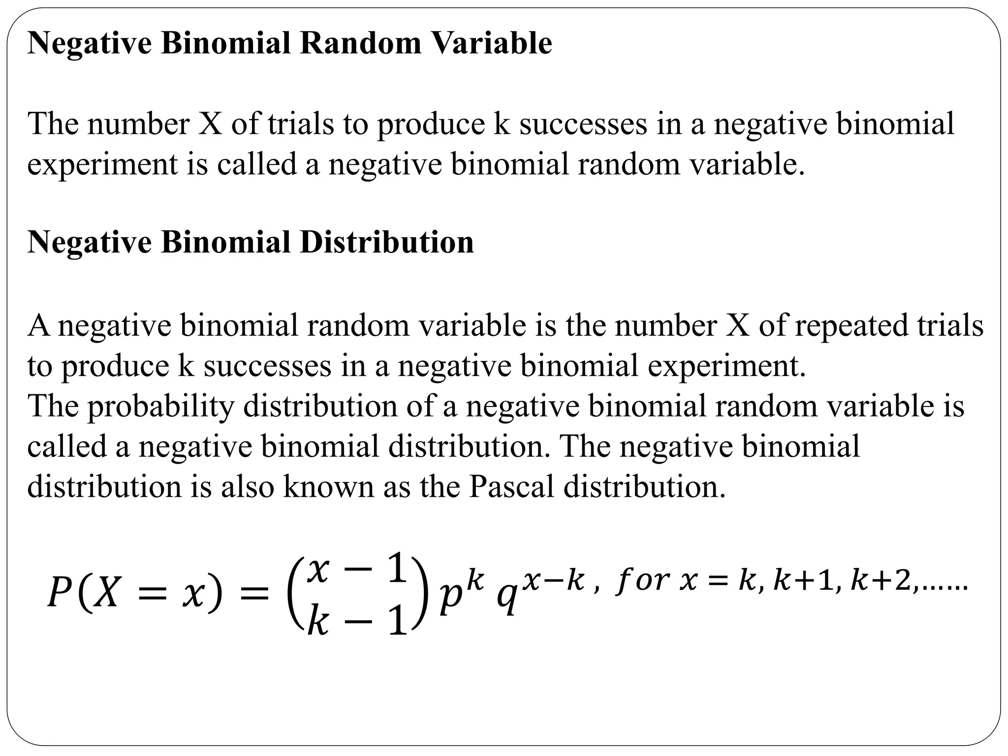 Discrete probability distributions | PPTX