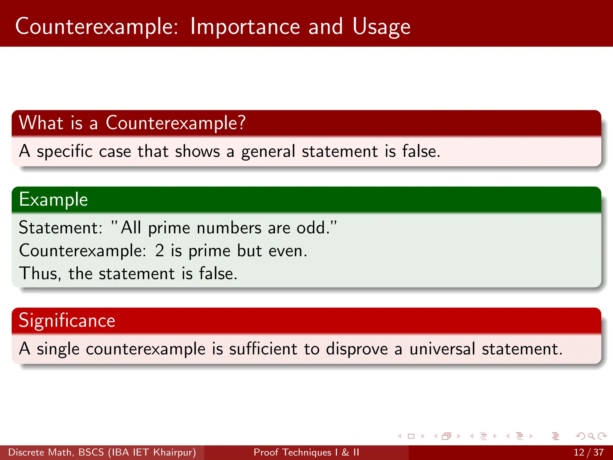 Discrete Proof Techniques briefly describe how to proof what to proof.pdf