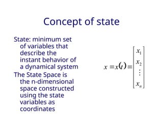 State space techniques for discrete control systems. | PPTX