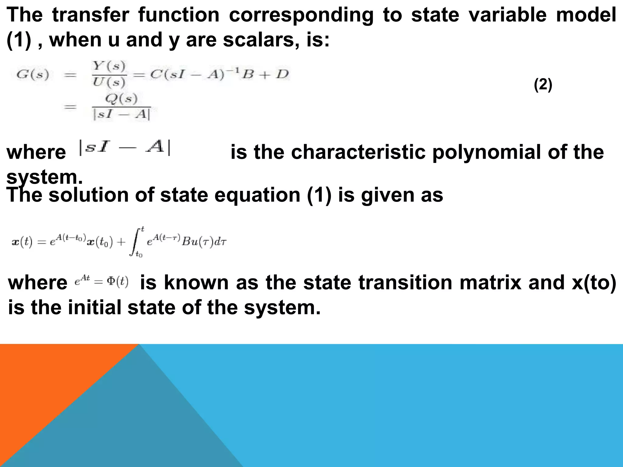 Discrete state space model 9th &10th lecture | PPTX