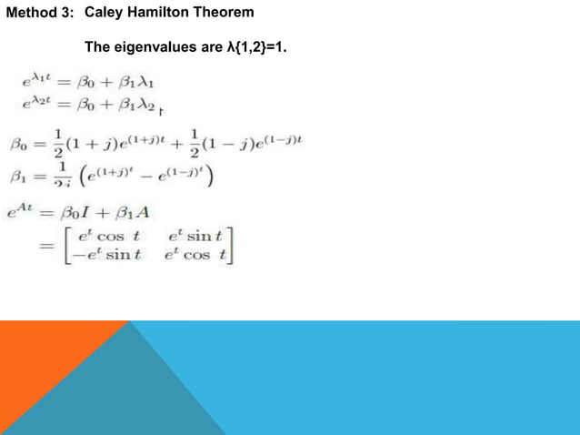 Discrete State Space Model 9th And10th Lecture Ppt