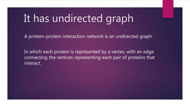 Protein Interaction Graph | PPT