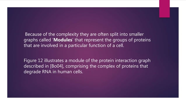 Protein Interaction Graph | PPTX | Chemistry | Science