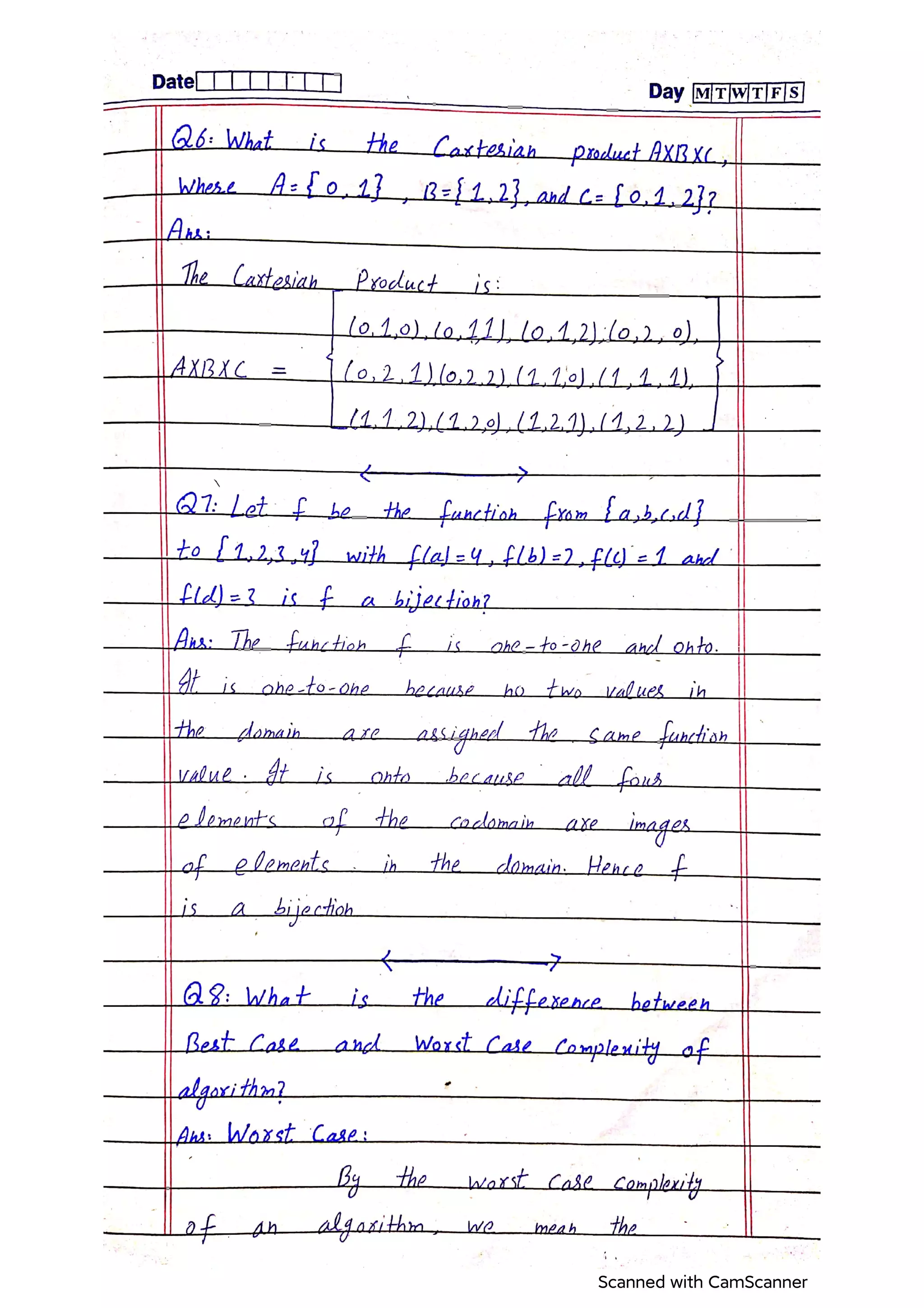 Discrete structures Past Papers | PDF