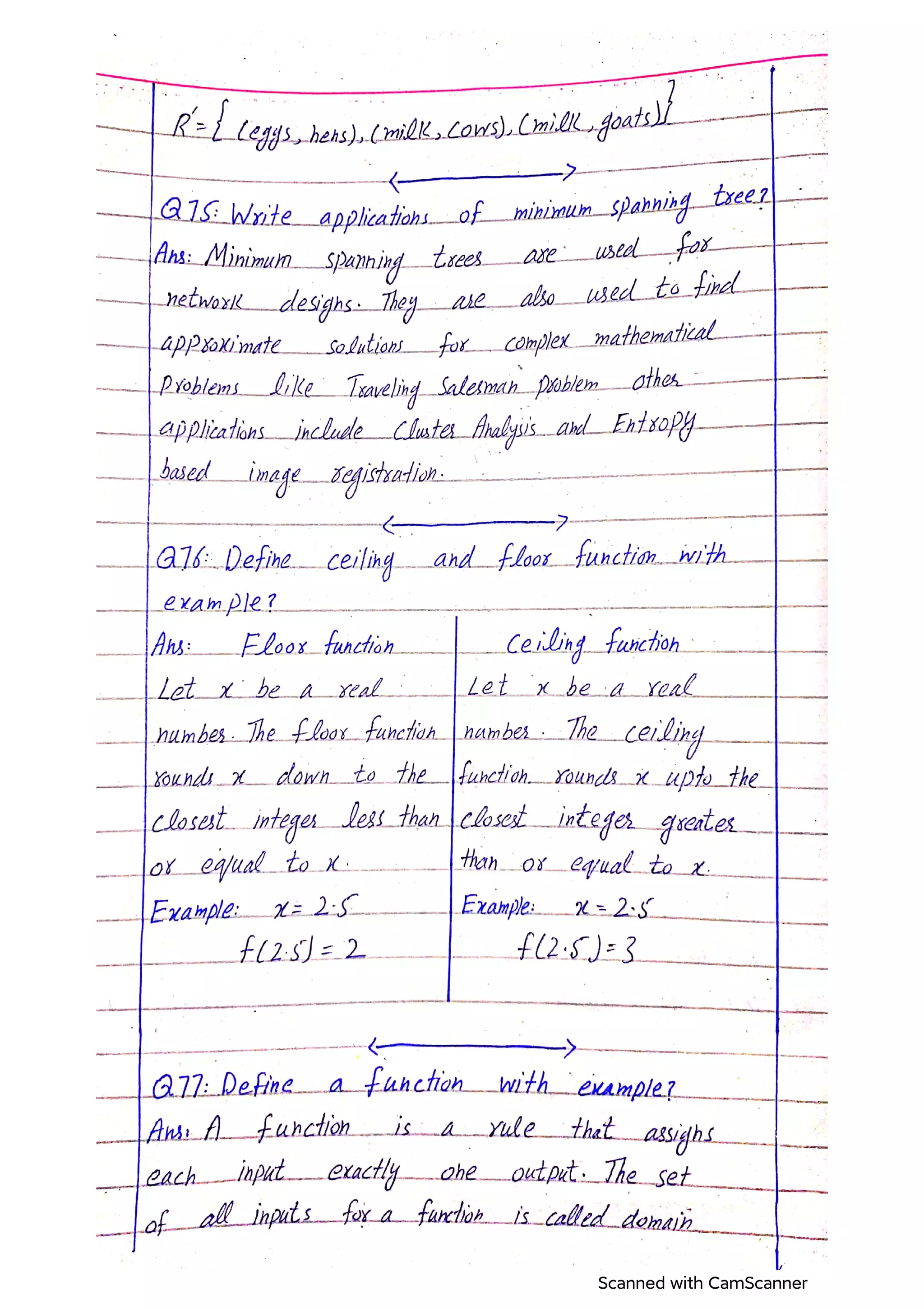 Discrete structures Past Papers | PDF
