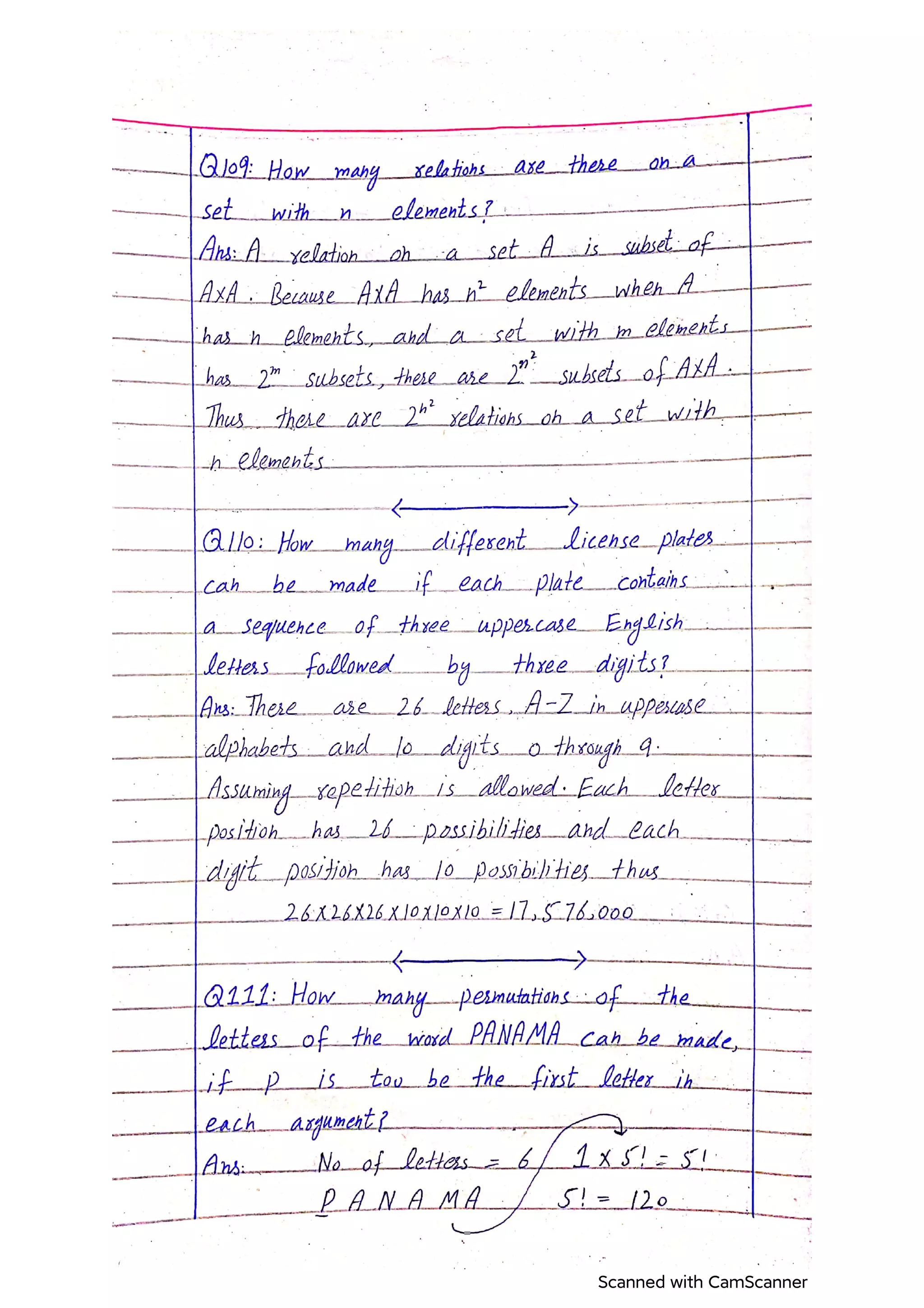 Discrete structures Past Papers | PDF