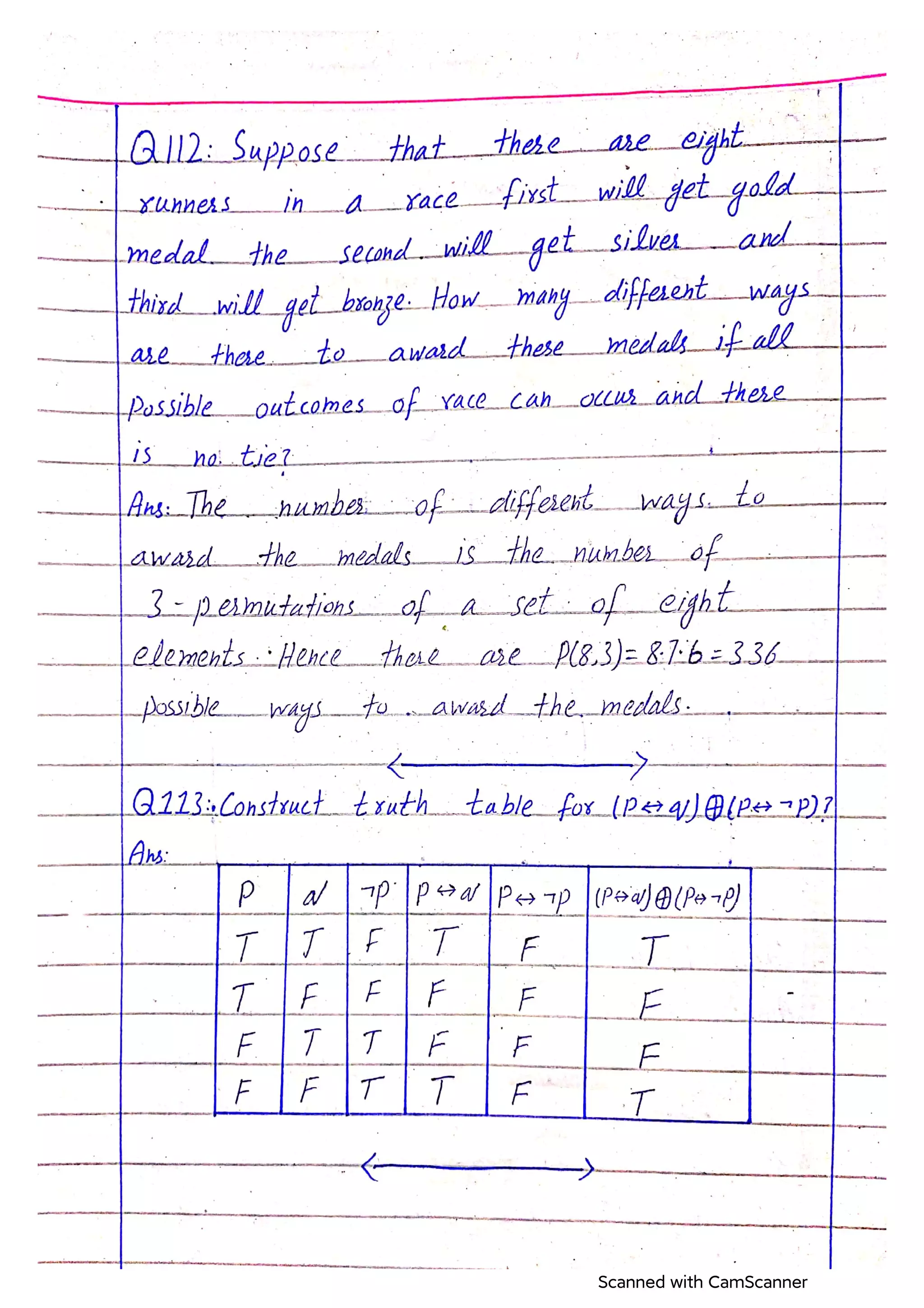 Discrete structures Past Papers | PDF