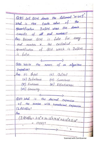 Discrete structures Past Papers | PDF