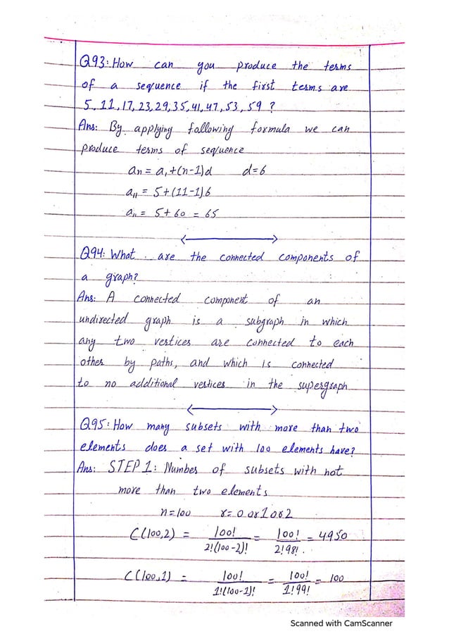 Discrete structures Past Papers | PDF