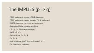Discrete structures & optimization unit 1 | PPTX