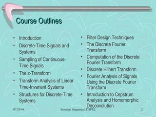 Discrete-Time Signal Processing | PPT