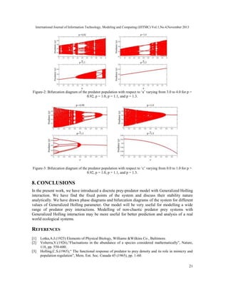Discrete time prey predator model with generalized holling type interaction | PDF