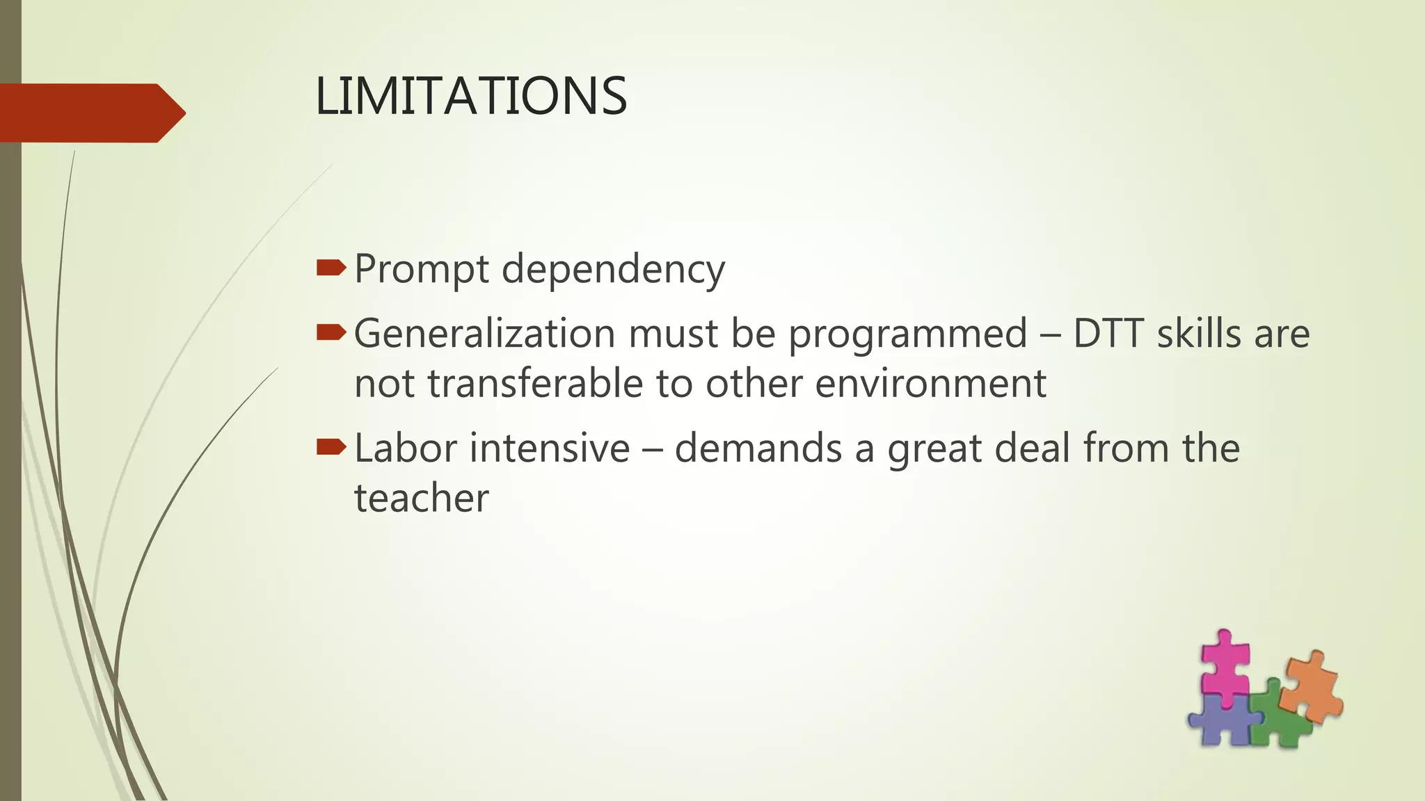 Discrete trial training | PPTX