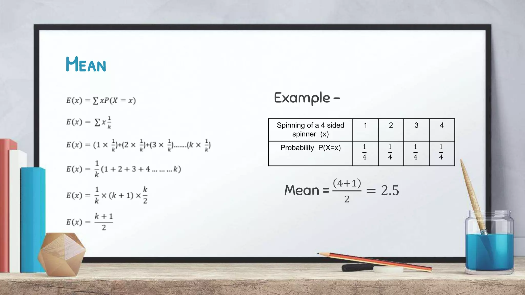 Discrete uniform distributions | PPT Discrete uniform distributions | PPT