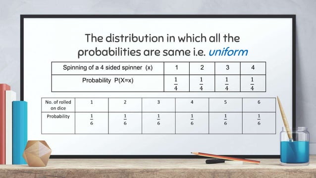 Discrete uniform distributions | PPTX | Physics | Science