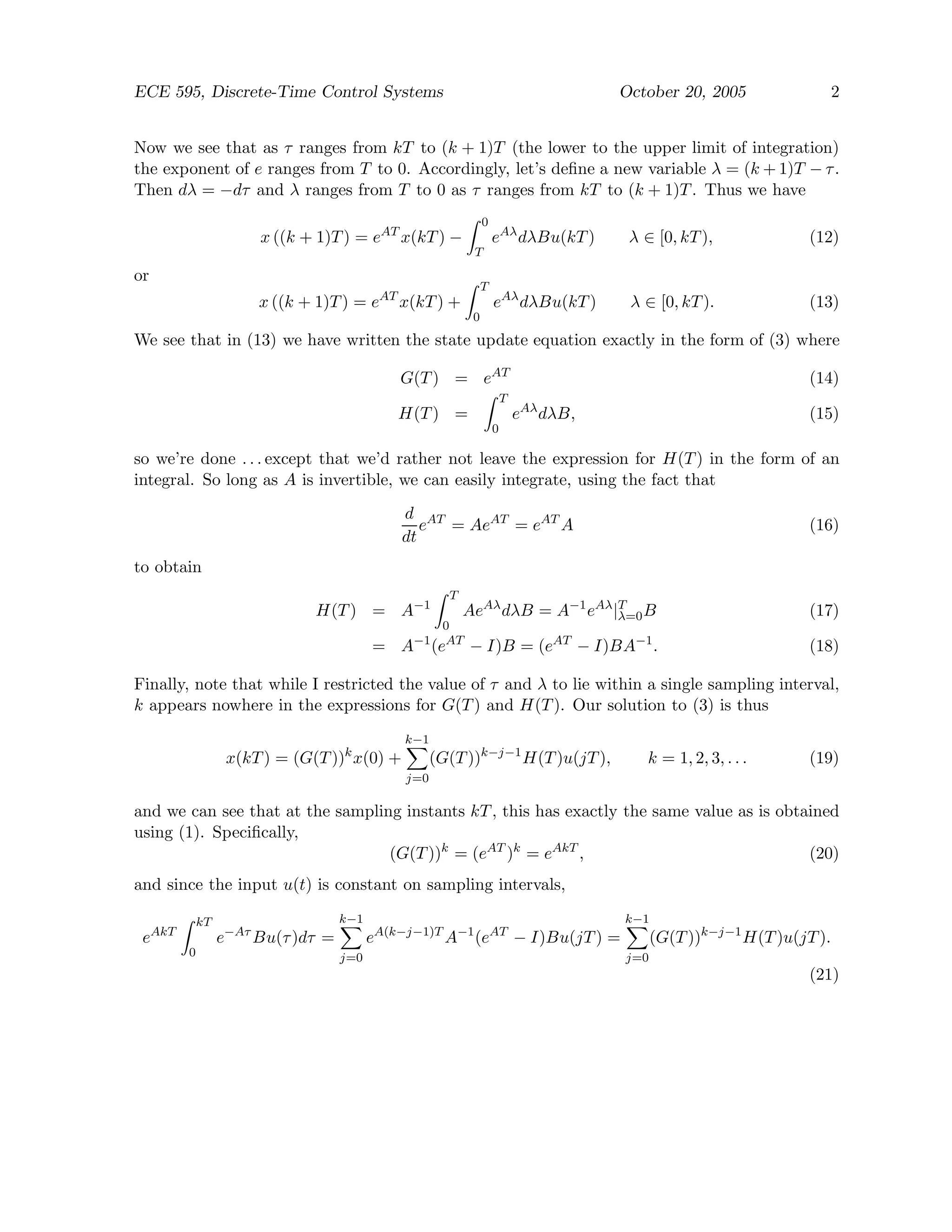 Discretization | PDF
