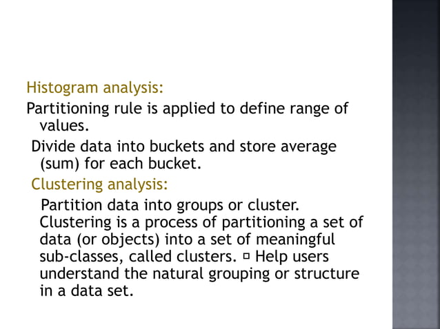 Discretization and concept hierarchy(os) | PPTX
