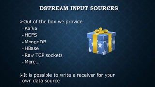 Discretized streams | PPTX