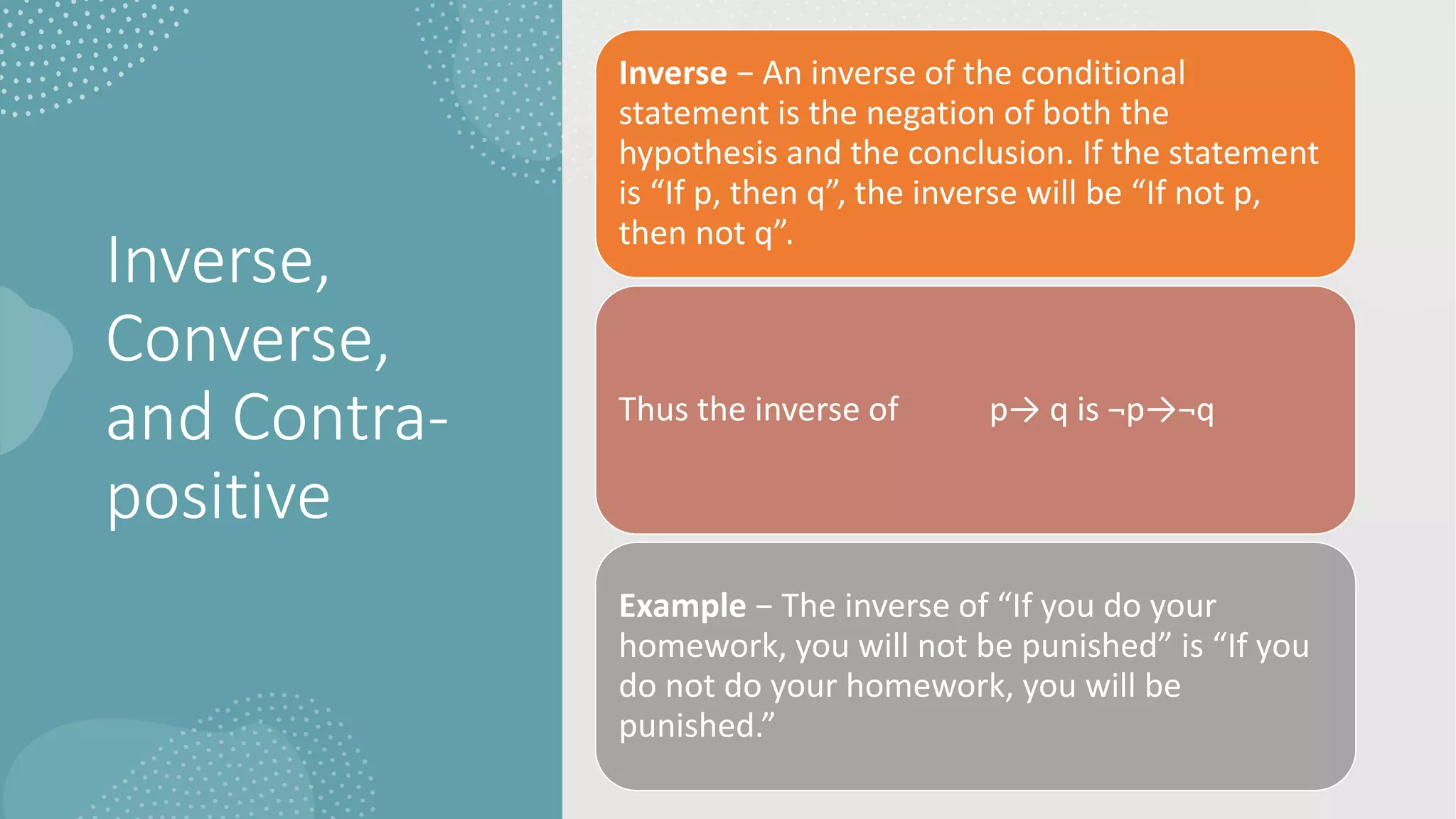 Discrete mathematics [LOGICAL CONNECTIVES] | PPTX