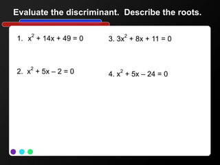 discriminant.ppt ngkgklglglgkgmmrlelfkhkkg | PPT