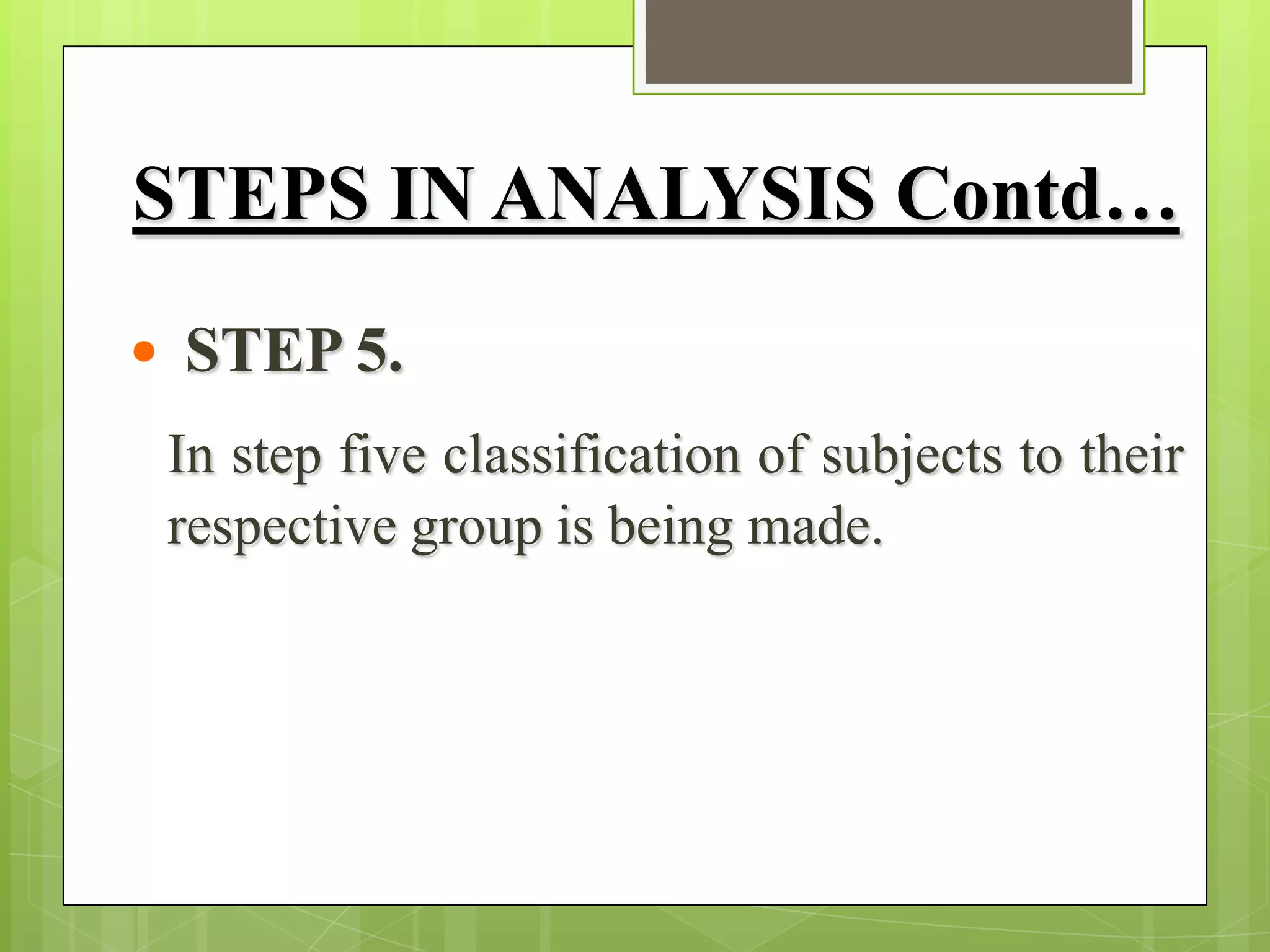 Discriminant analysis | PPTX