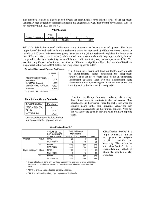 Discriminant analysis | PDF
