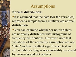 Discriminant analysis | PPT