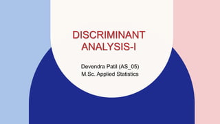 Discriminant analysis.pptx
