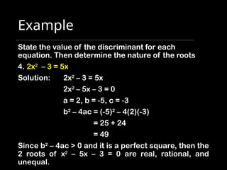 Discriminant of a Quadratic Equation - Copy.pptx