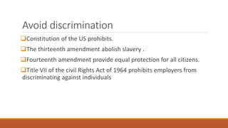 Discrimination | PPTX