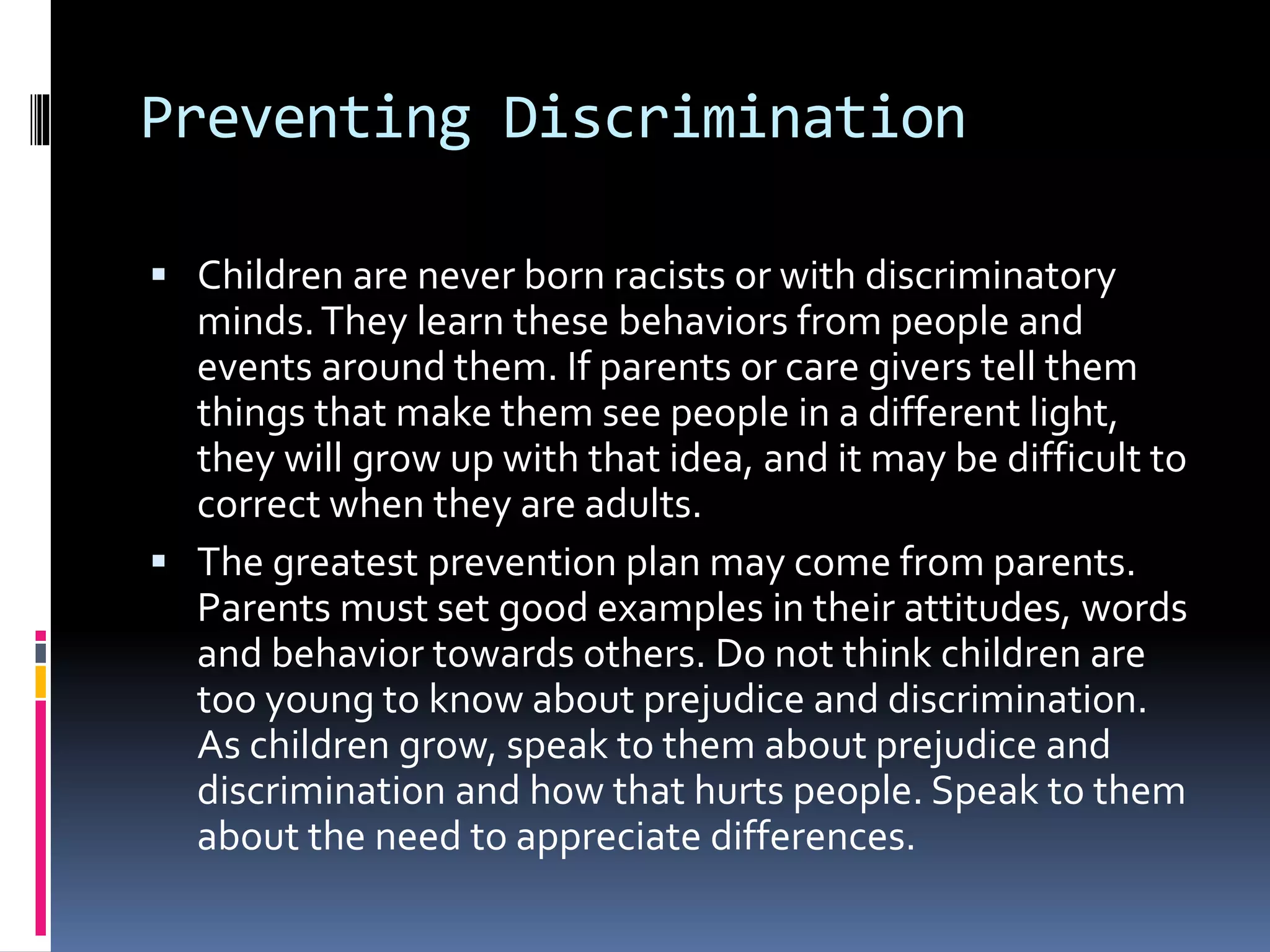 Discrimination | PPTX