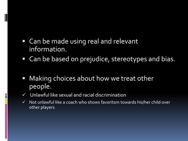 Discrimination | PPTX