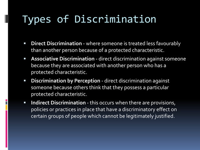 Discrimination | PPTX