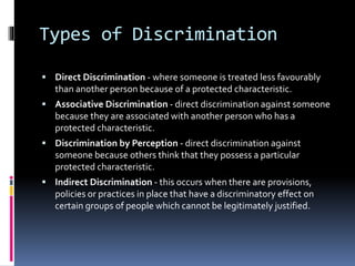 Discrimination | PPT