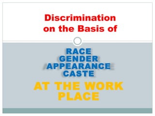 Discrimination | PDF